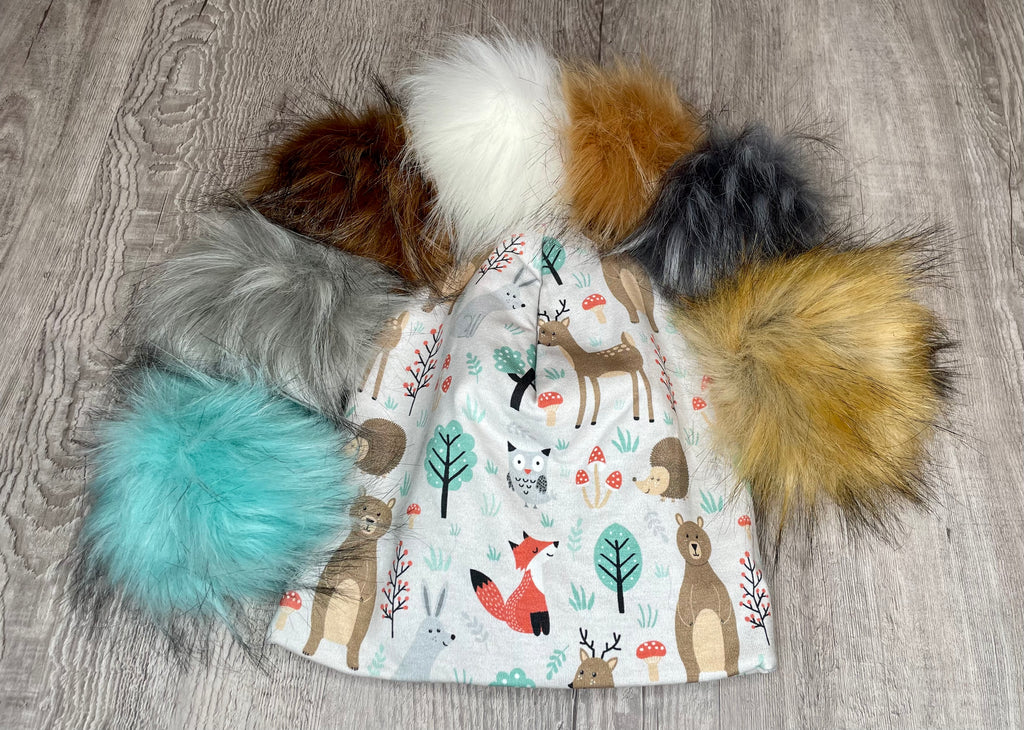 Friendly Forest with Mushrooms Toque – Root Designs